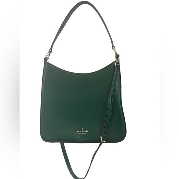 kate spade | Bags | Kate Spade Perry Deep Jade Saffiano Leather ...